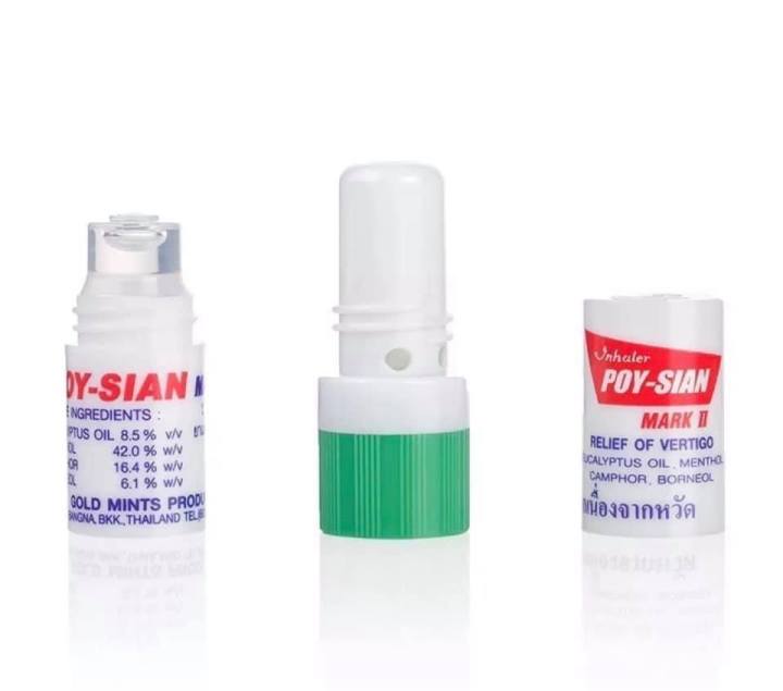 Poysian Nasal Inhaler & Oil (2in1) - 2ml each tube | Lazada PH