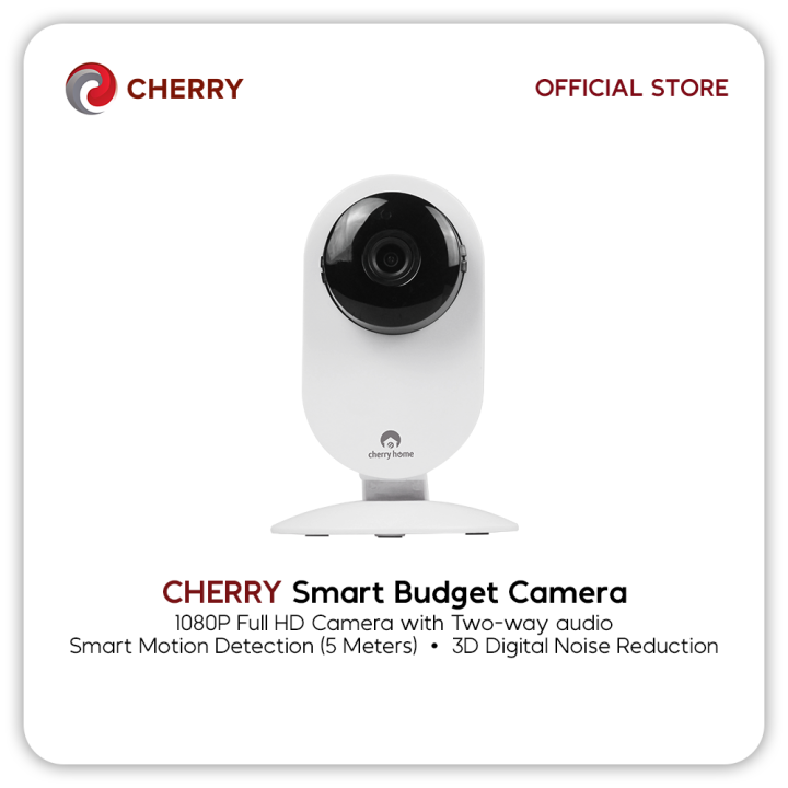 CHERRY Smart Budget Camera (1080P, 135° Wide Angle) CCTV | Lazada PH