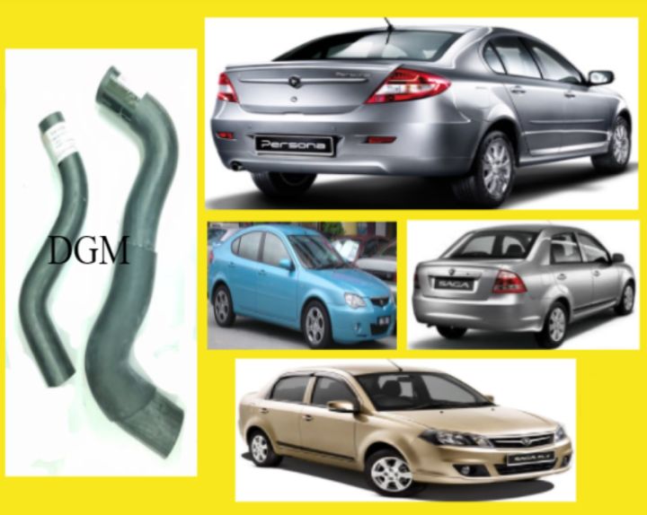 Proton Saga BLM FL FLX Gen2 Persona Auto Radiator top & Lower Hose ...
