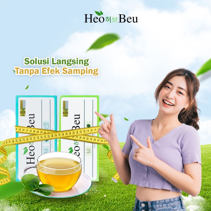 TEH HEO BEU SLIMMING TEA KOREA ORIGINAL HEO BEO SLIMING TEA BPOM ORI ...