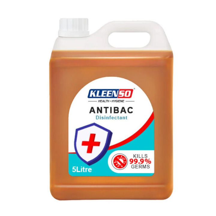 Kleenso Anti-Bac Disinfectant Liquid 5L (Antiseptic) | Lazada