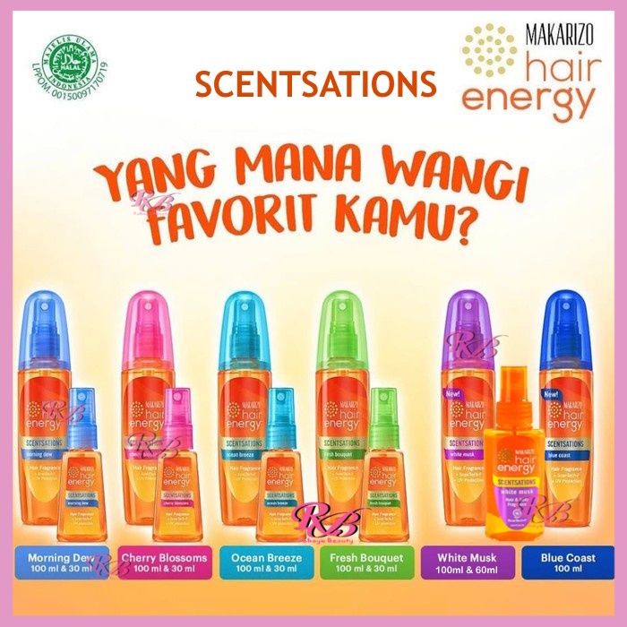 MAKARIZO Hair Energy Scentsations 30 ml | 60 ml | 100 ml | Hair ...