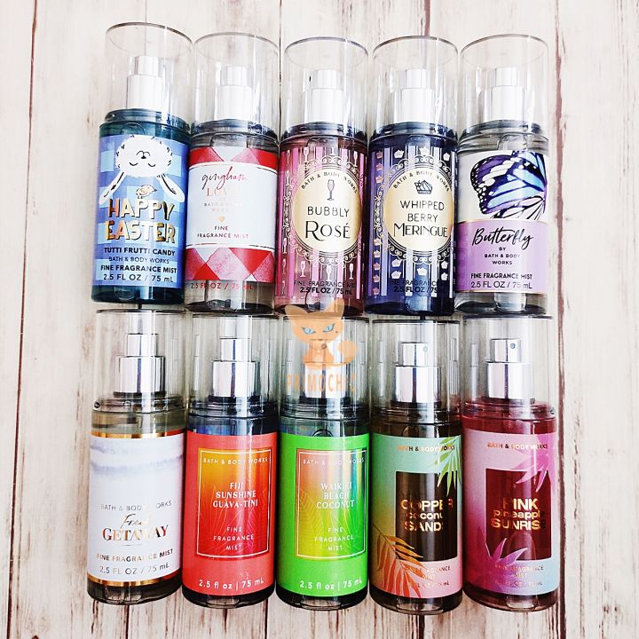 Travel Fragrance Mist Bath & Body Works Small Body Mist | Lazada