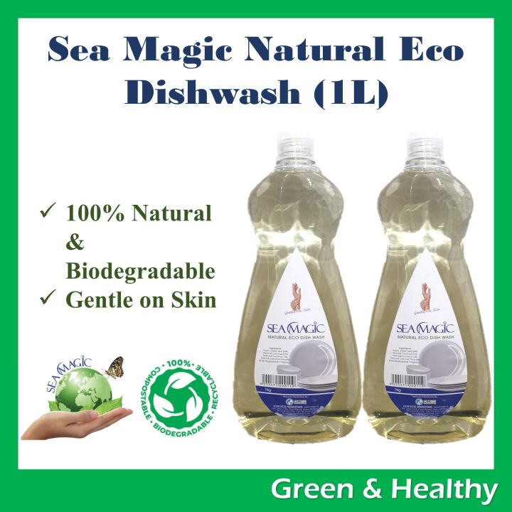 Sea Magic Natural Eco Liquid Dish Wash 1kg | Lazada
