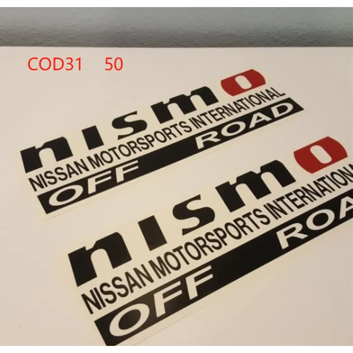 Nismo Off Road decal sticker for Nissan sport 4x4 | Lazada