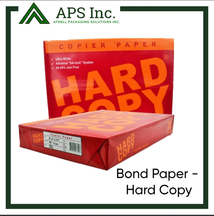 Advance Hard Copy Ultra White Copier Paper Short A4 Legal Ream 500 ...