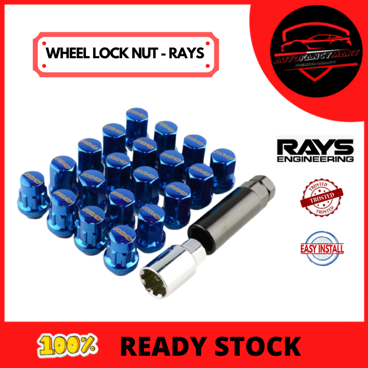 RAYS Racing Wheel Nut Short Steel Heavy Duty Tyre Rays Nut M12xP1.5 ...