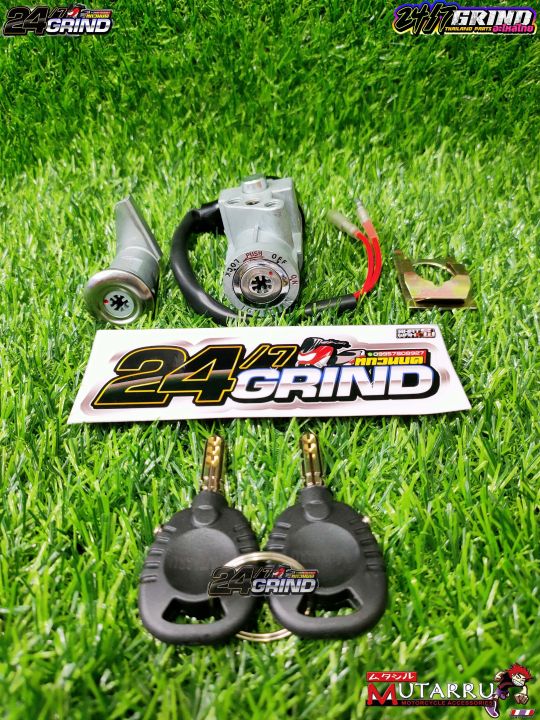 MUTARRU ANTI-THEFT KEY IGNITION SWITCH SET HONDA WAVE 125 FLOWER TYPE ...