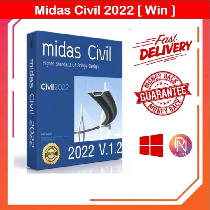 Midas Civil 2022 | Lifetime For Windows x64 | Full Version [ Sent email ...