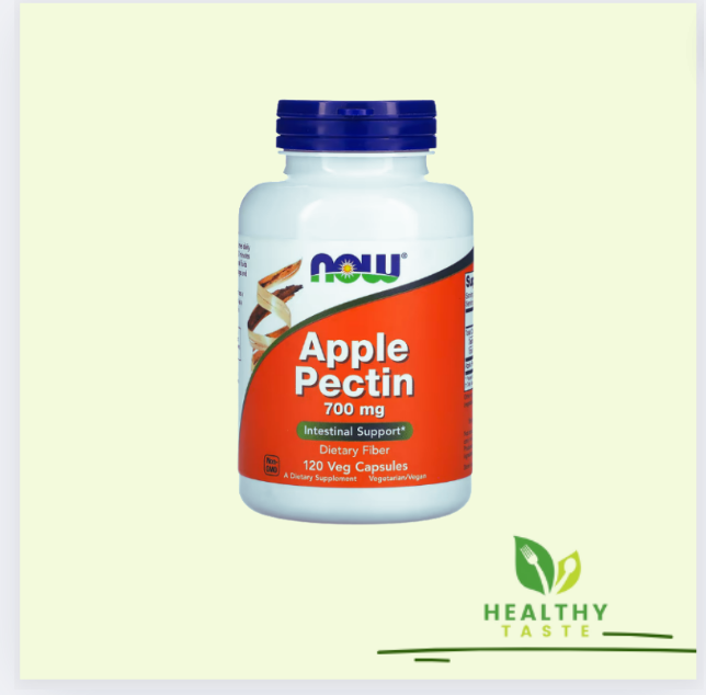 Healthy Taste| NOW Foods Supplements, Apple Pectin 700 mg, Dietary ...