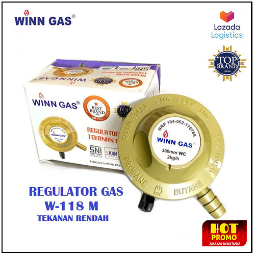 REGULATOR WIN GAS 118 METER / KEPALA GAS BESAR / REGULATOR GAS BAGUS ...