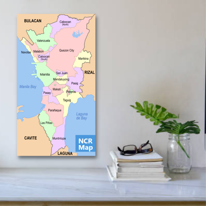 National Capital Region Map, NCR Map, Educational Charts for Kids ...