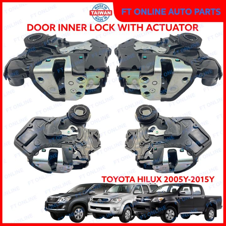 TOYOTA HILUX 2005-2015 KUN25 KUN26 DOOR INNER LOCK/LATCH WITH ACTUATOR ...