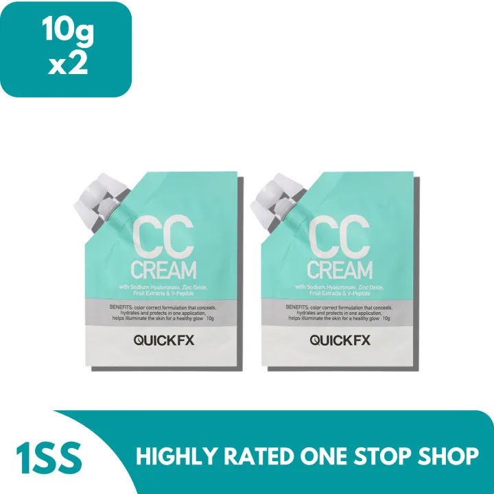 Quickfx CC Cream 10g set of 2 | Lazada PH
