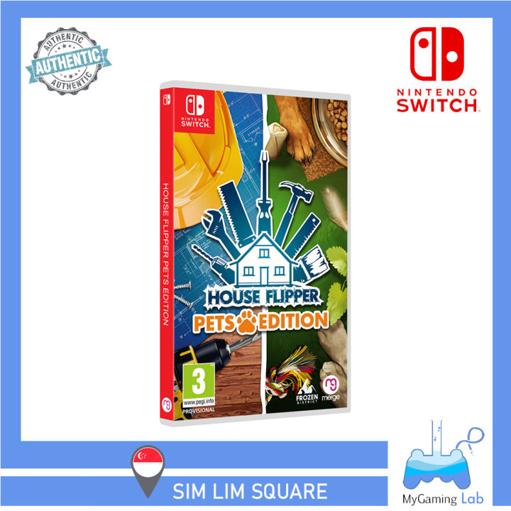 [SG] Nintendo Switch Game House Flipper Pets Edition | Lazada Singapore