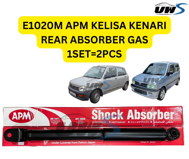 E1020M APM KELISA KENARI REAR ABSORBER GAS 1SET=2PCS | Lazada