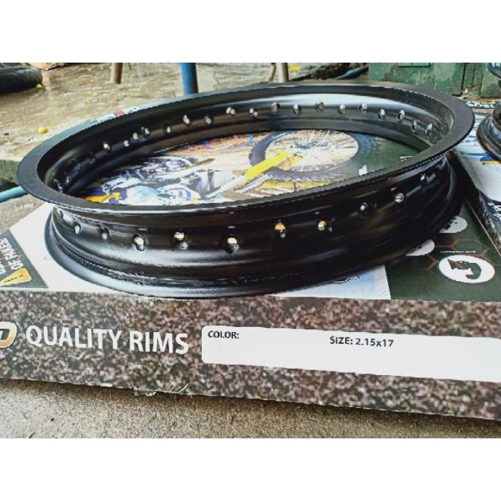 SPD ALLOY RIMS - 2.15 X 17 (BLACK) 2 rims | Lazada PH