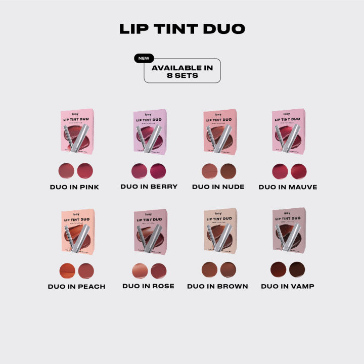 Issy Lip Tint Duo Set | Lazada PH