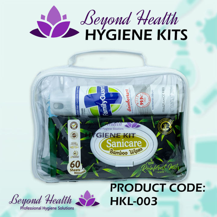 HKL-003 Personal Hygiene Kit Beyond Health 5 Items Disinfection Kit ...