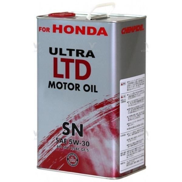 08218-99974 Honda Ultra LTD SN 5W30 Semi Synthetic Motor Engine Oil (4 ...