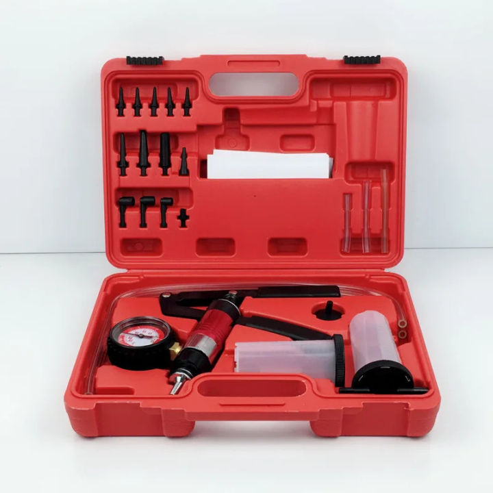 Automotive Manual Vacuum Pump Dual Purpose Manual Vacuum Pump Brake Oil Replacement Tool | Lazada PH