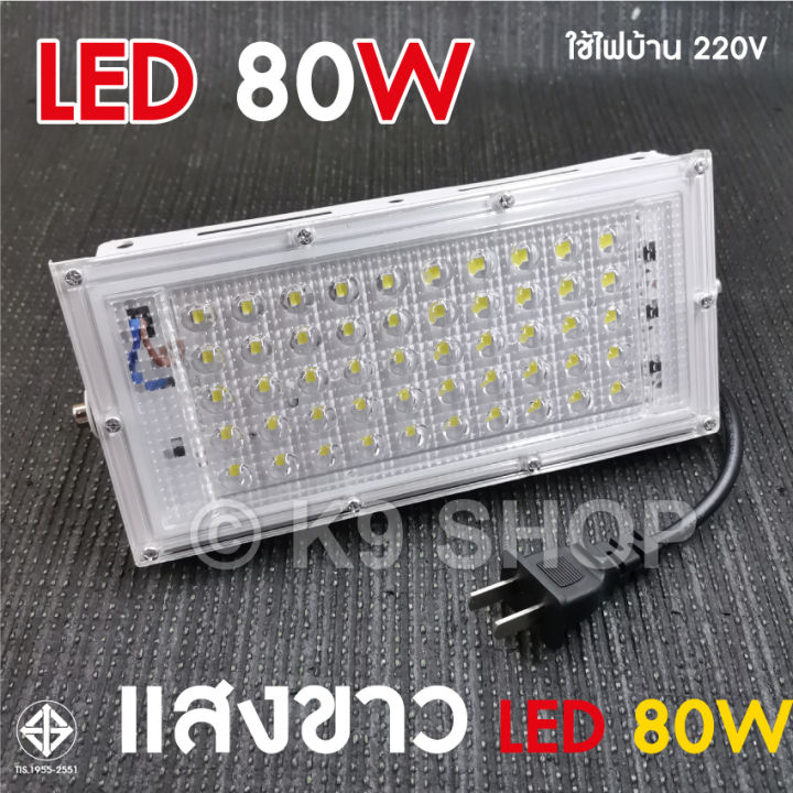 สปอตไลท์ Spotlight LED Floodlight 125W (ใช้ไฟบ้าน 220V) | Lazada.co.th