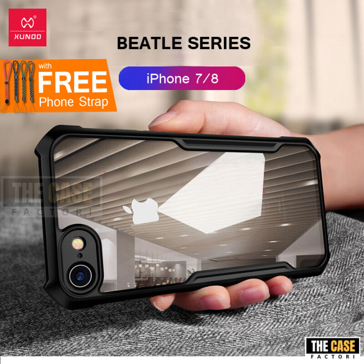 Xundd [ORIGINAL] Beatle Clear Hybrid Shock Proof Armor Case for iPhone 7 / iPhone 8 | Lazada PH
