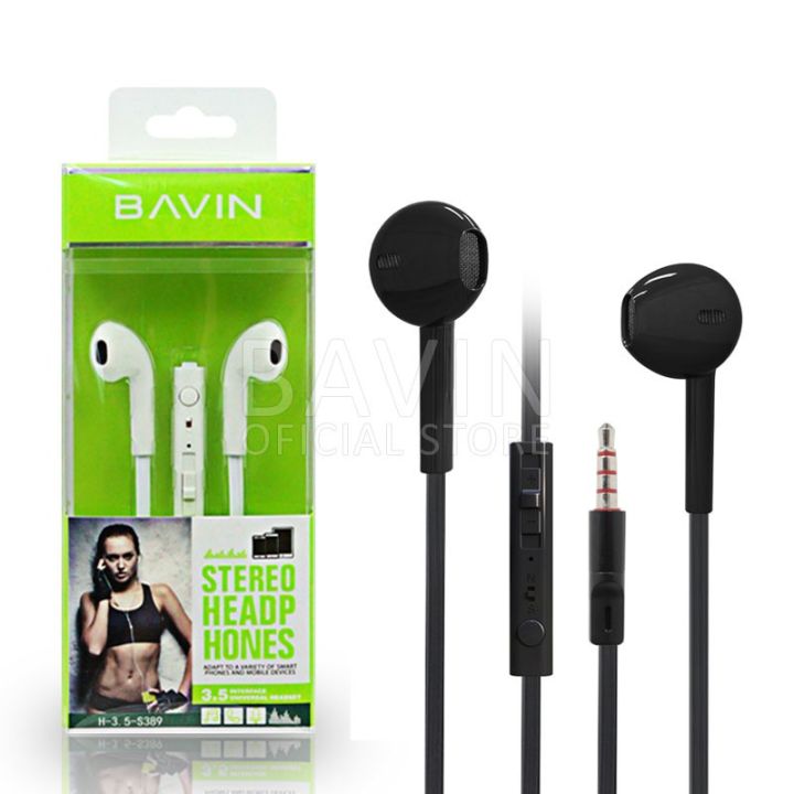 Bavin S389 Stereo Headphones Sound Stage With MIC And Sound Control ...