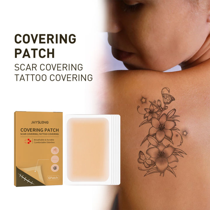 Waterproof Tattoo Concealing Stickers Tattoo Cover Patch Scar Covering ...