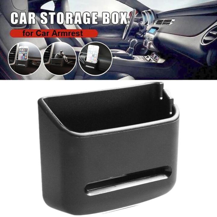 Car Storage Box Transparent Mobile Phone Compartment Phone Storage Car ...