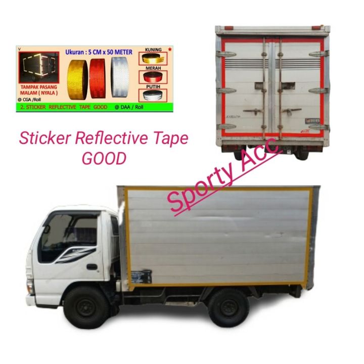 Sticker Reflective Mobil Box Tape GOOD | Lazada Indonesia