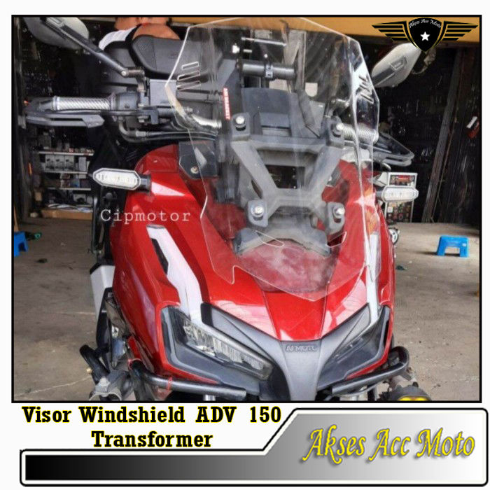 Visor Windshield Honda ADV 150 ADV 160 Phantom transformer | Lazada ...