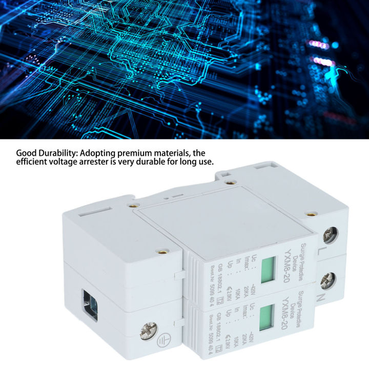 Surge Protective Device Good Match Durable Voltage Surges Arrester Easy ...