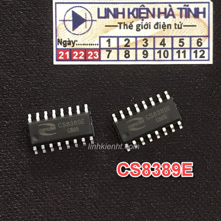 Túi 2 con IC công suất CS8389E cs8389 audio sop16 mới | Lazada.vn