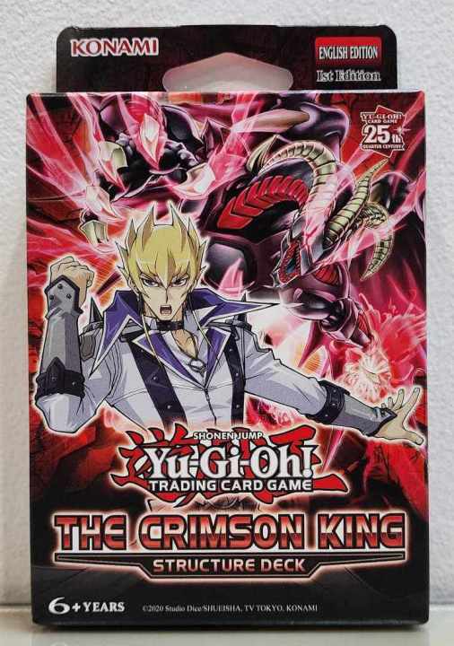 Yu-Gi-Oh! TCG The Crimson King Structure Deck | Lazada PH