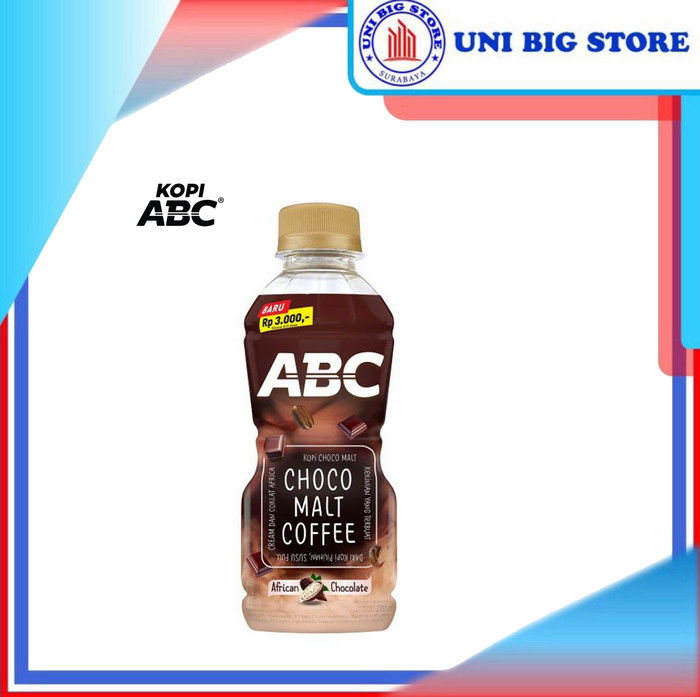 ABC Kopi Choco Malt African Chocolate Coffee Coklat 200 ml Botol ...