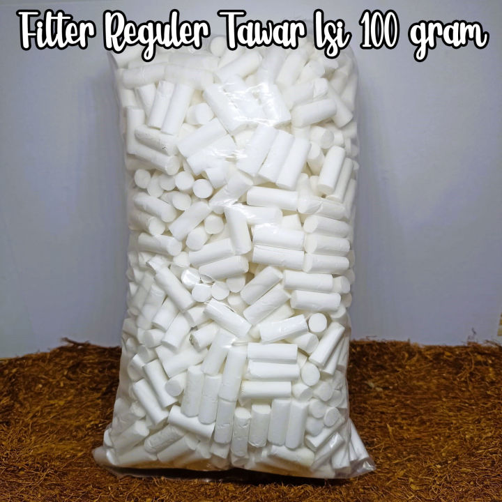 Busa Filter Ukuran Reguler Tawar Isi 100 Gram | Lazada Indonesia
