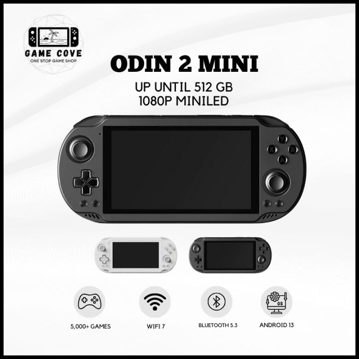 AYN Odin 2 Mini Android Handheld Emulator Android 13 Wifi Bluetooth ...