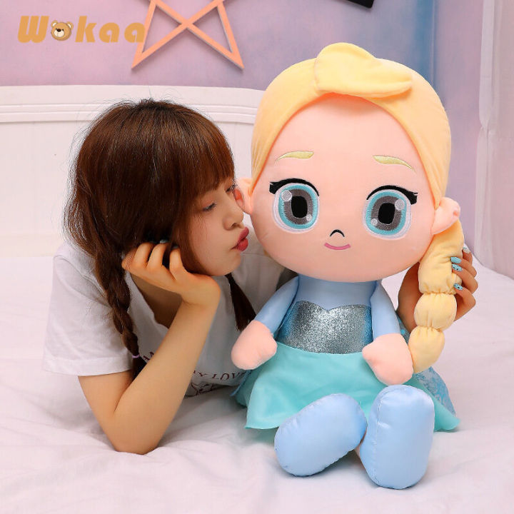 70cm Big Size Baby plush toy Frozen 2 Olaf Snowman Anna Elsa Cartoon ...