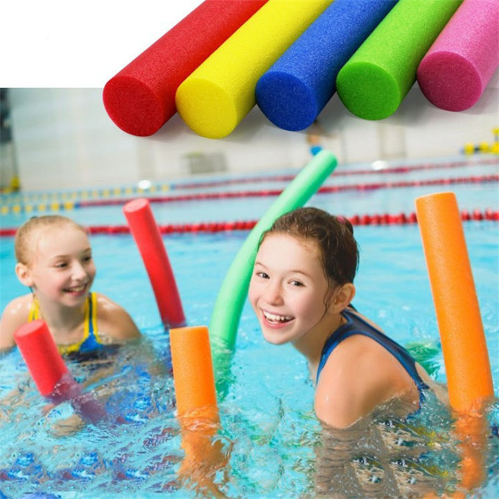 Pomely [COD&Local] Floating Pool Noodle Foam Tube Kid Float Swim Rods ...
