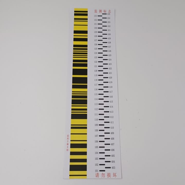 Settlement Observation Bar Code Sticker For Leica Trimble Digital Level ...