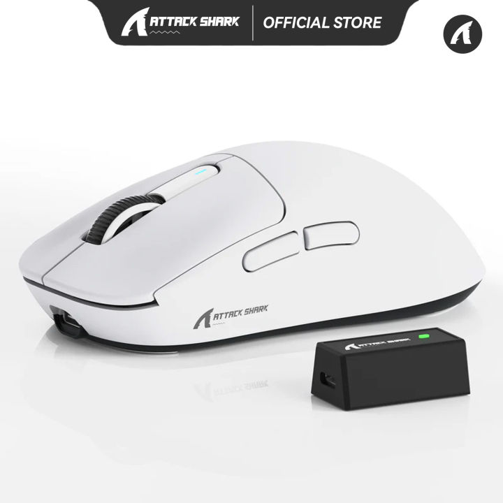 ATTACK SHARK X3PRO Three Modes 8K Gaming Mouse 4K/8K Hz, 59g SUPERLIGHT, PixArt, PAW3395 Gaming ...