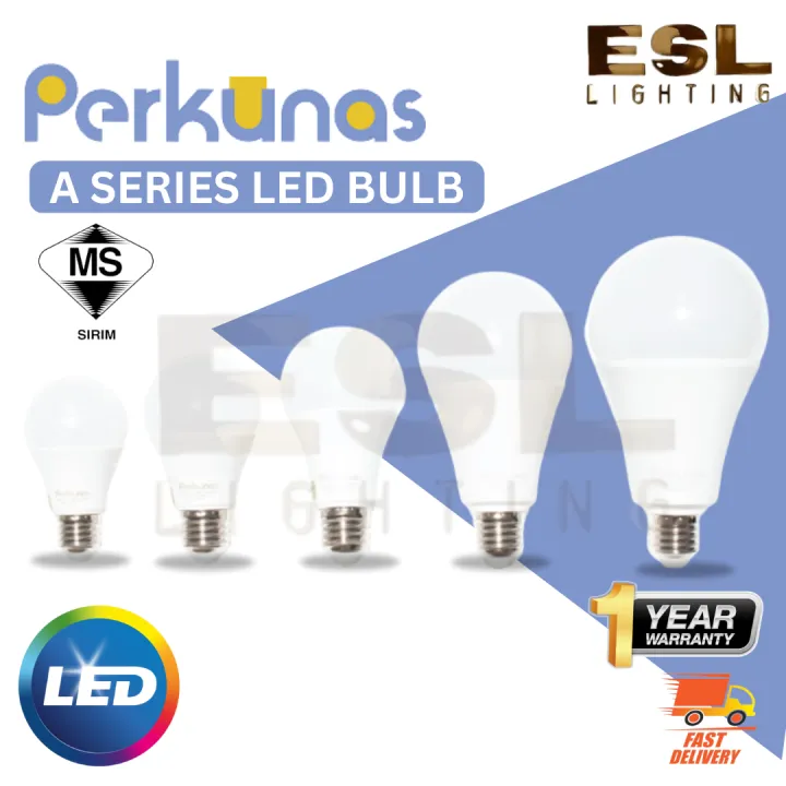 ESL LIGHTING Perkunas A Series LED Bulb 5W/10W/15W/21W/25W- SIRIM ...
