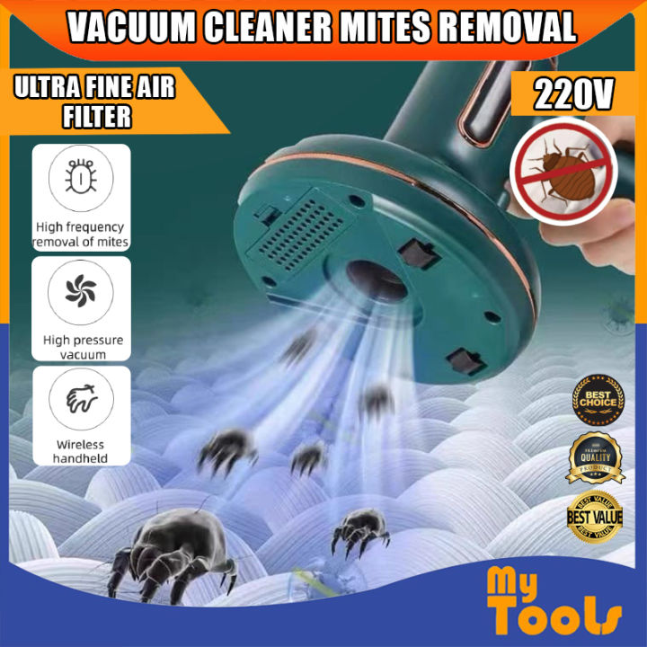 Mytools 3 in 1 Handheld Wireless Dust MIte Vacuum Cleaner Mites Removal ...