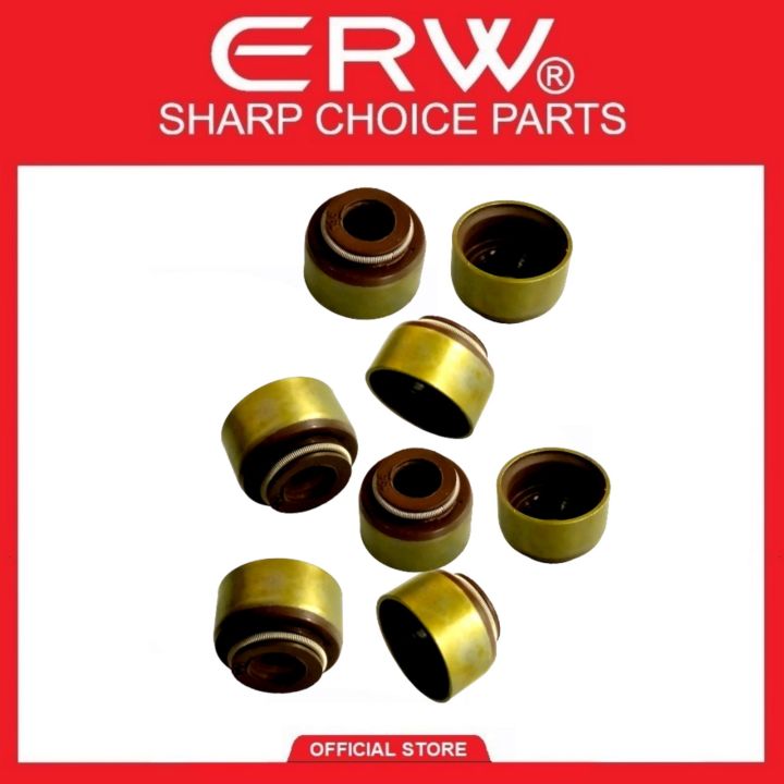 VALVE SEAL Replacement part no. (90913-02057) TOYOTA 7k (8PCS/SET ...