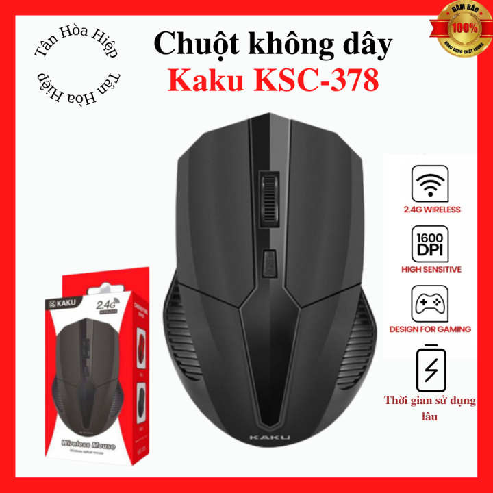 Chuột Không Dây KAKUSIGA KSC-378 - Chính Hãng | Lazada.vn
