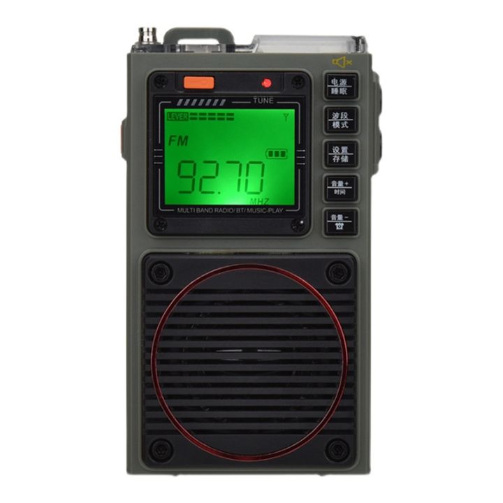 HanRongDa 1 Piece HRD-787 AM/FM/SW/WB Full Band Radio Mini Bluetooth TF ...