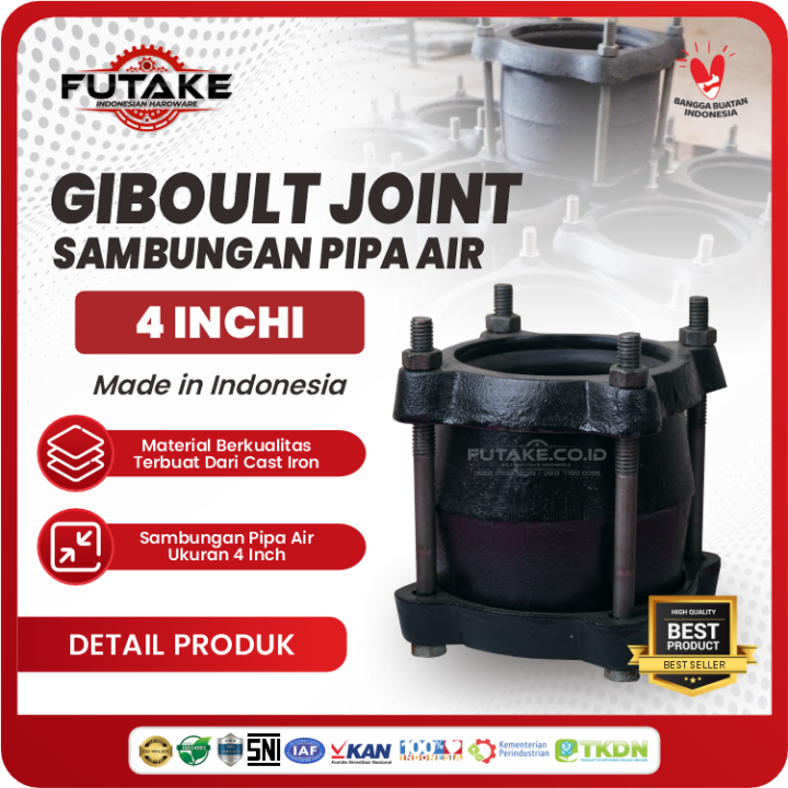 GIBOULT JOINT CI (CAST IRON) FOR PVC 4 INCHI | Lazada Indonesia