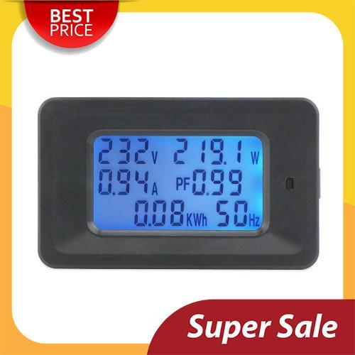 BEST SELLER 20A Digital Voltage Meter Energy Meter LCD 5KW Power Factor ...