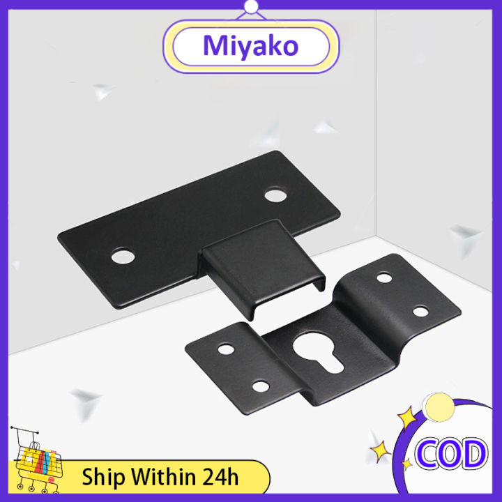 1 Set Audio Sound Box Speaker Wall Mount Bracket Iron Hook Hanger Plate ...